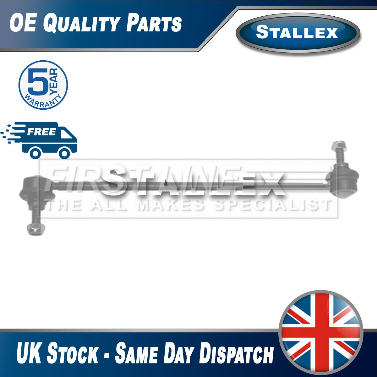 Fits Citroen Berlingo C4 Peugeot 307 Partner 3… Stabiliser Link Front Stallex #1 | eBay UK